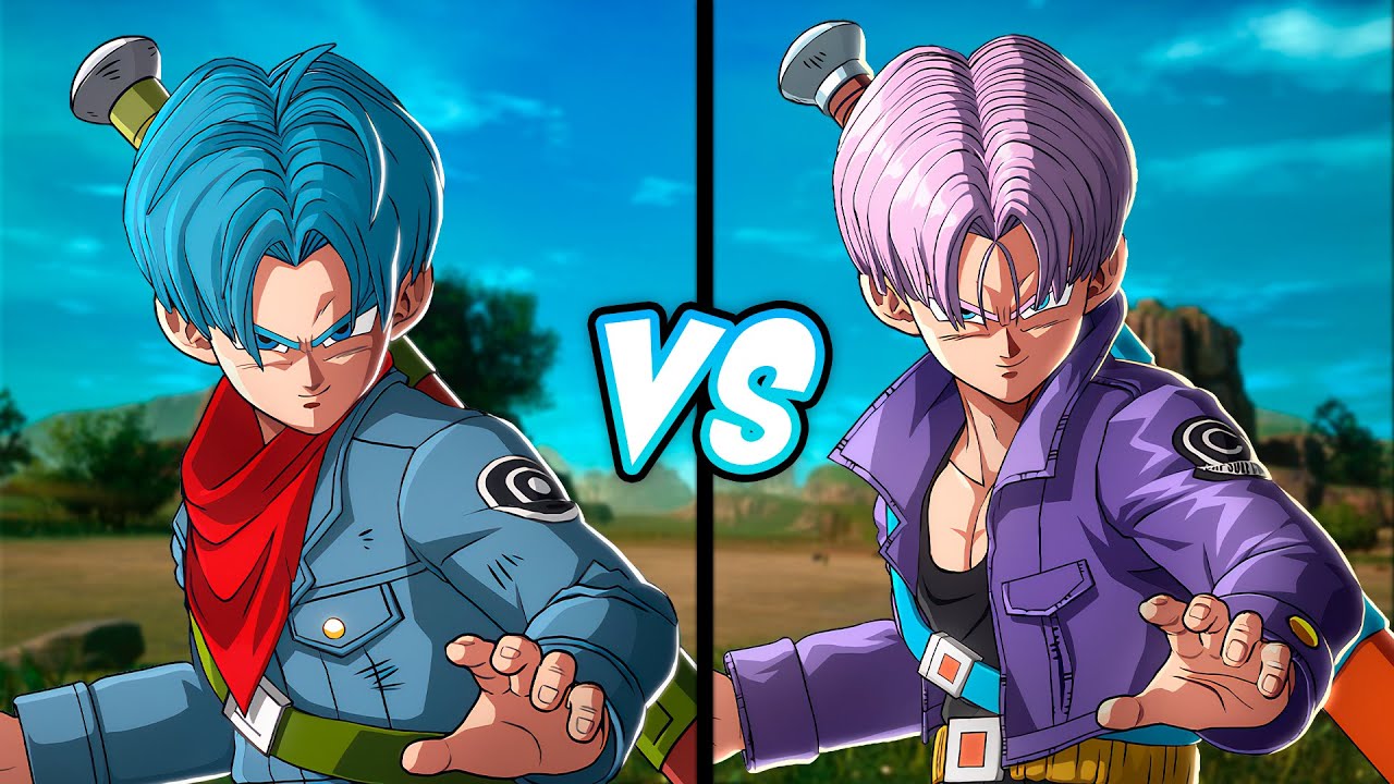TRUNKS SUPER VS TRUNKS Z | Dragon Ball Sparking Zero - YouTube