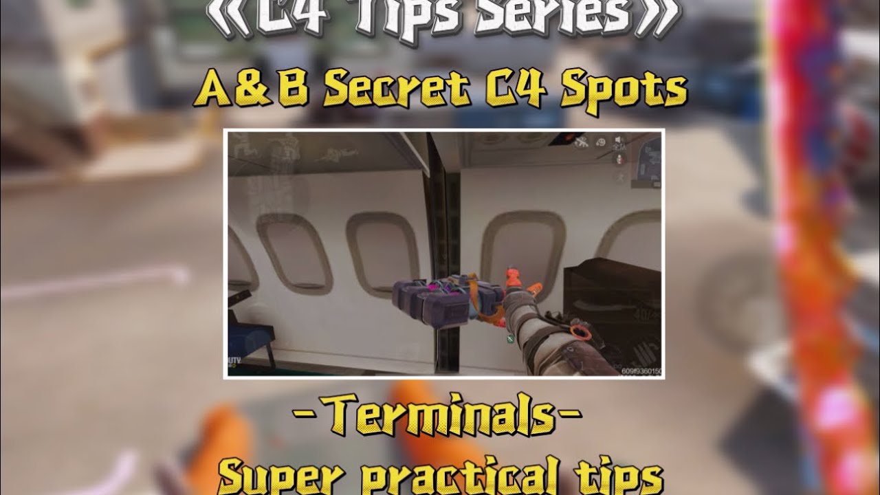 Best C4 Secret Spots In Terminals Part.1 - YouTube
