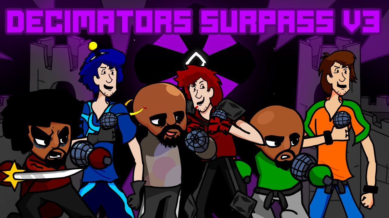 Decimators Surpass V3 Release [FNF / DS] - YouTube