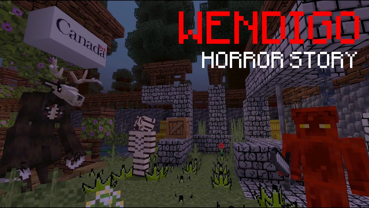 Minecraft - Wendigo - Horror Story - YouTube