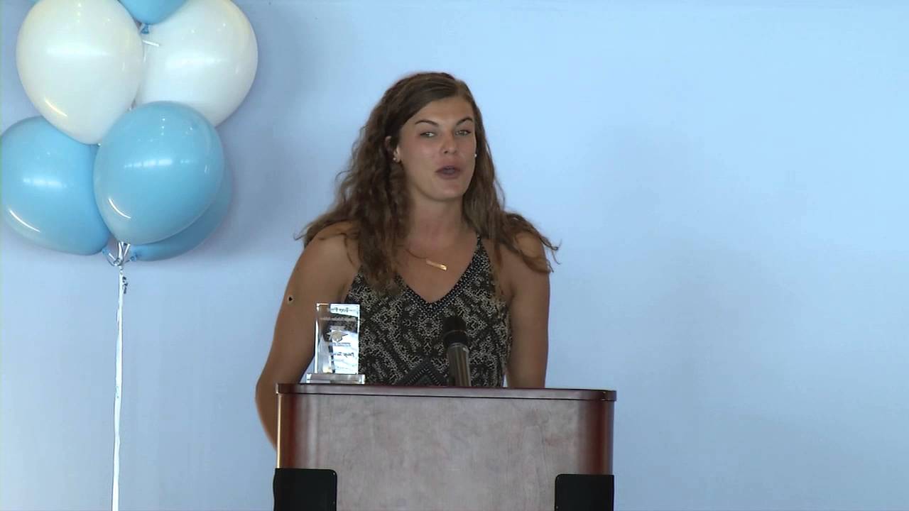 UNC Volleyball: Paige Neuenfeldt Top 10 Scholar-Athlete - YouTube