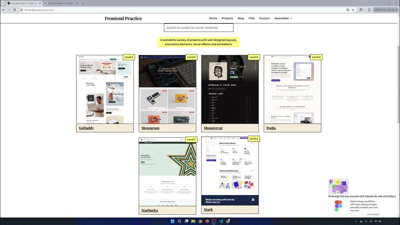 Frontend Practice - lv2 - Stark part.1 - YouTube