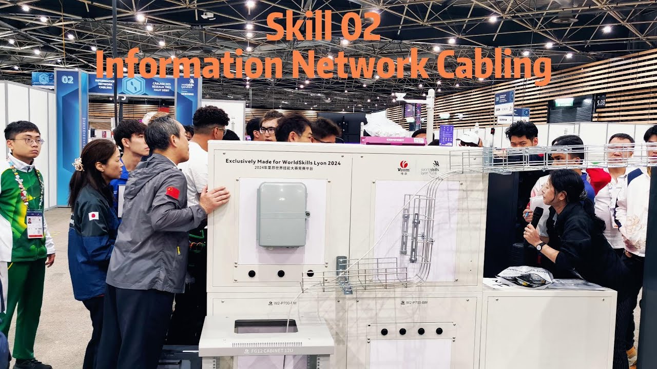 Skill 02: Information Network Cabling - YouTube