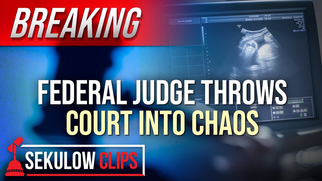 BREAKING: Federal Judge Throws Court into Chaos - YouTube