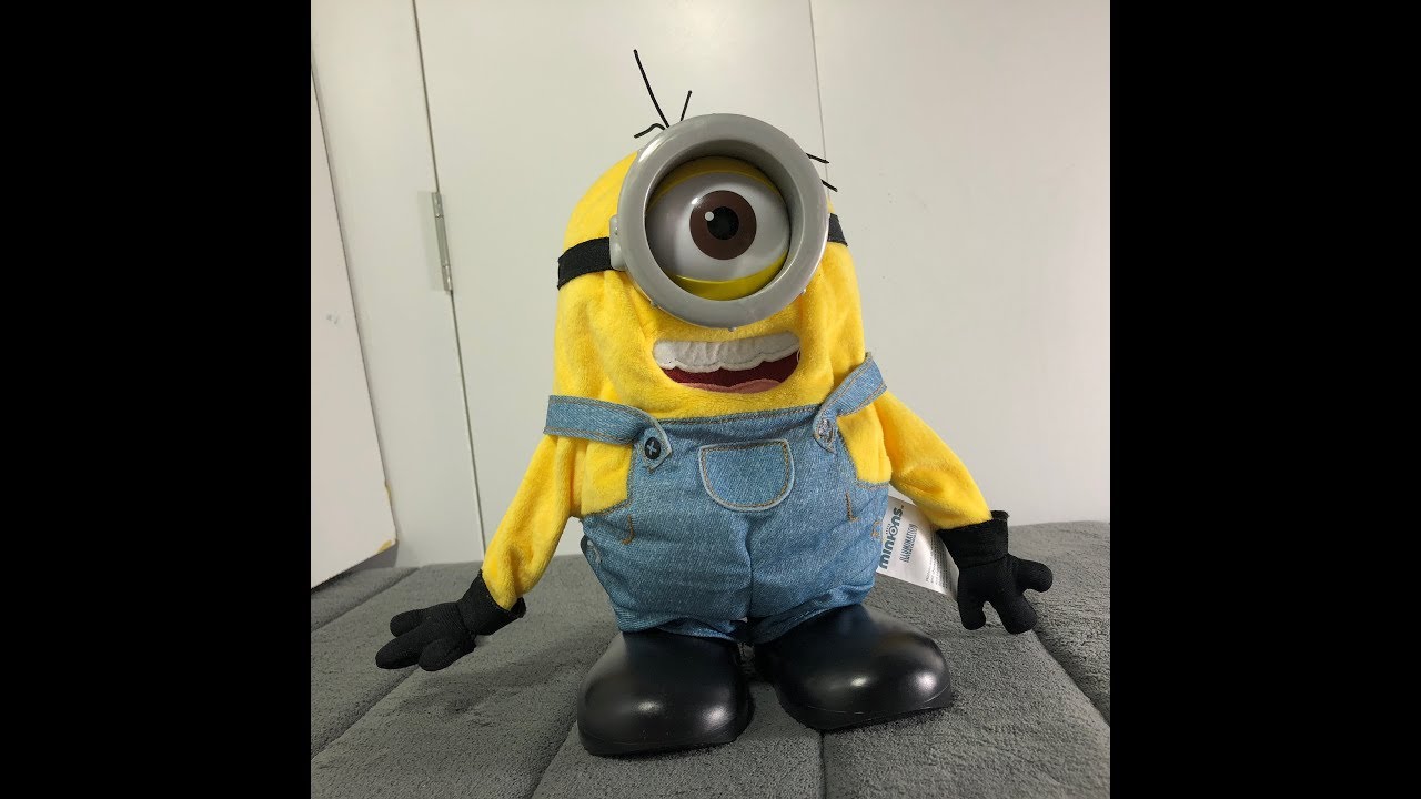 Collectible Minions Tumbling Talking Stuart Toy Play Soft Soft Plush ...