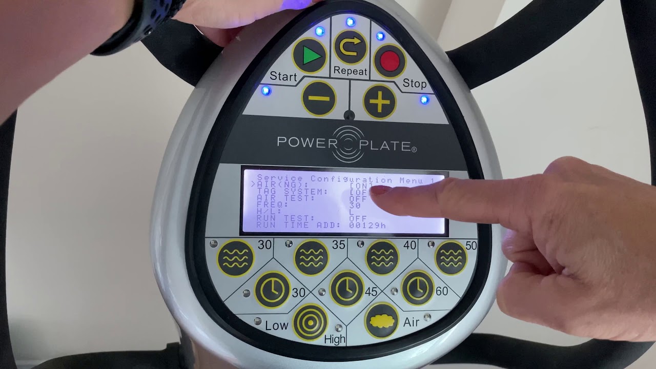 Tech Support - Power Plate Pro5 - hours of usage - YouTube
