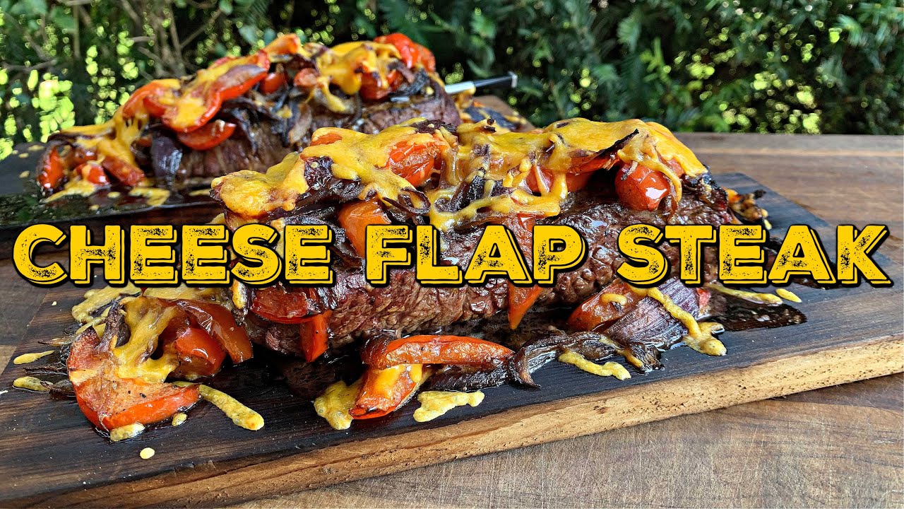CHEESE FLAP STEAK - YouTube