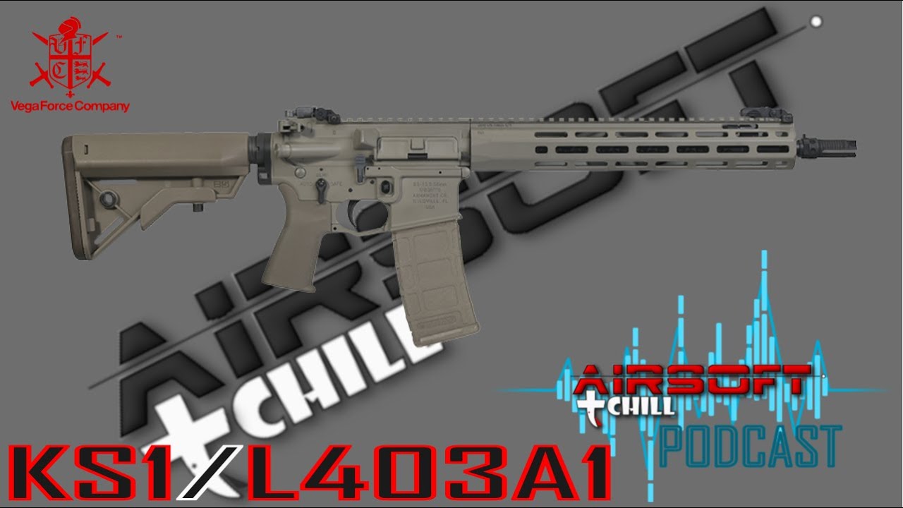 VFC - KAC L403A1 / KS1 GBBR - Hands On - YouTube