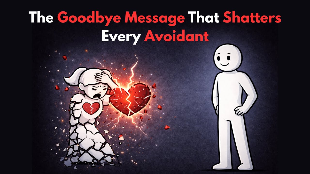 The Goodbye Message That Shatters Every Avoidant - YouTube