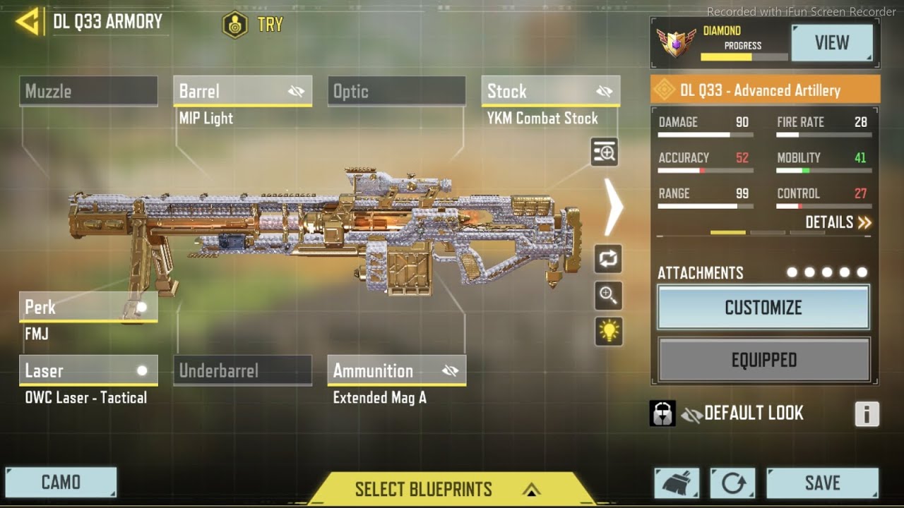 *NEW* DLQ Advanced Artillery Snipes | COD MOBILE | Gameplay - YouTube