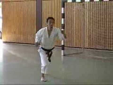 Yamaguchi-sensei demonstrating gyakuzuki - YouTube