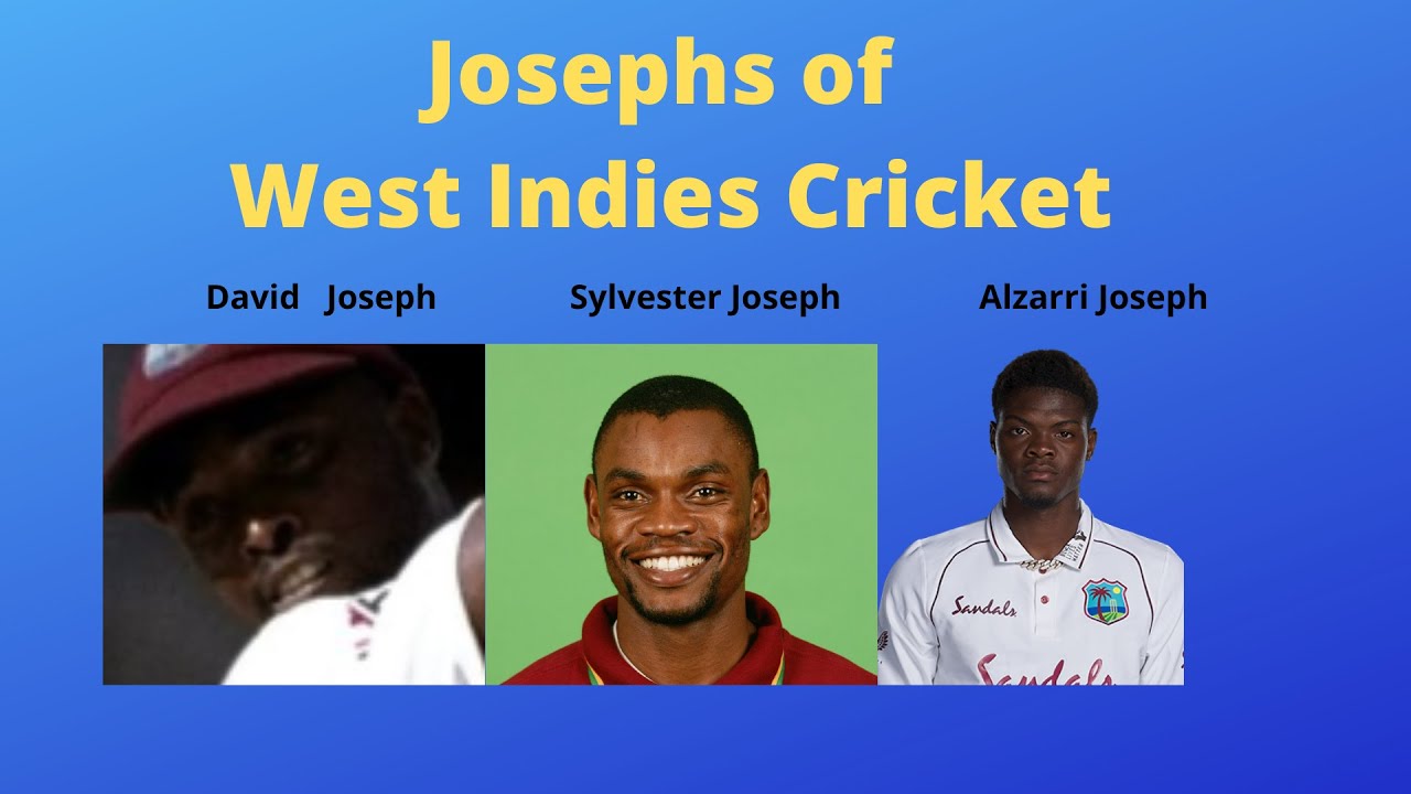 Josephs of West Indies Cricket - YouTube