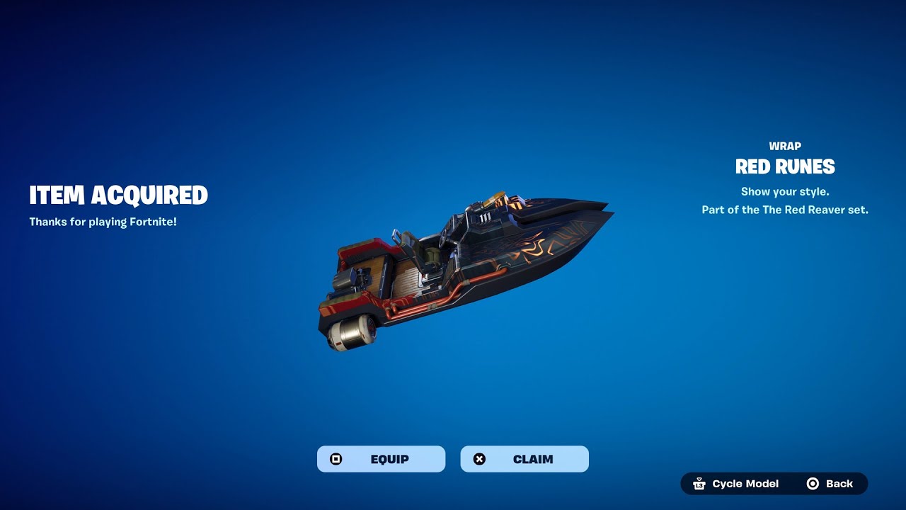 How To Get Red Runes Wrap NOW FREE In Fortnite (Unlocked Red Runes ...