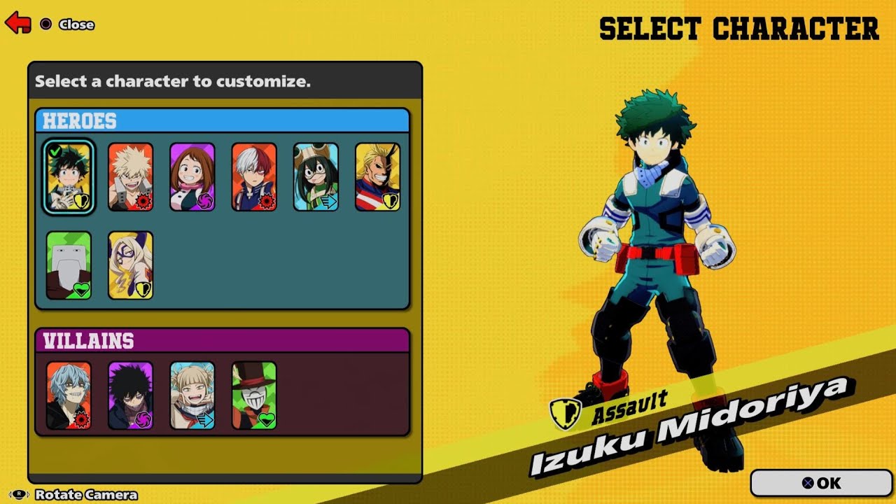 ALL HERO & VILLAIN COSTUMES IN MY HERO ACADEMIA ULTRA RUMBLE BETA! ALL ...