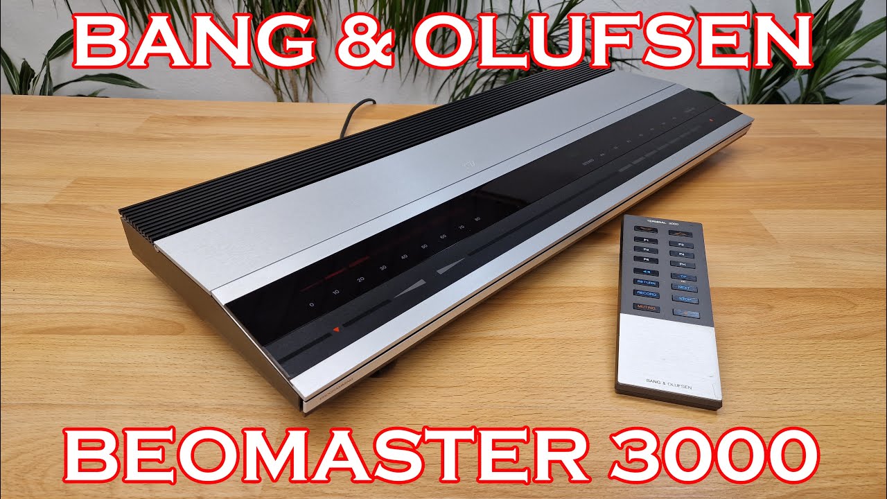Bang & Olufsen Beomaster 3000 Type 2931 Vintage FM Stereo Receiver - YouTube
