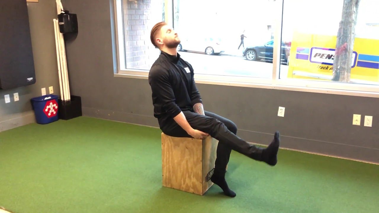 Seated Sciatic Nerve Flossing - YouTube