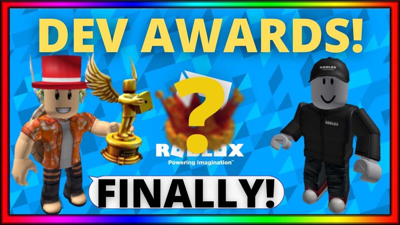 Roblox is Giving Developers Awards!? - YouTube