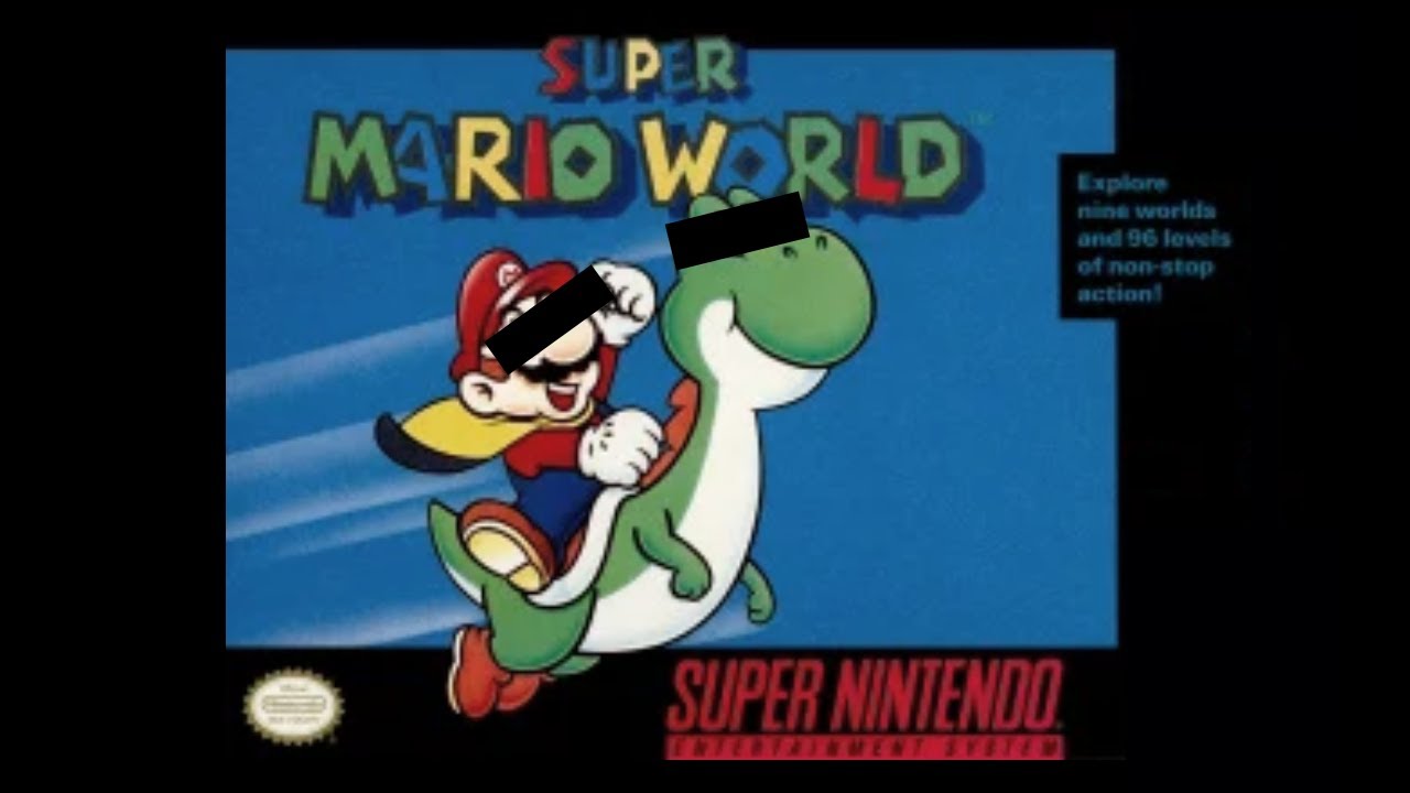 Super Mario World Anti-Piracy Screen - YouTube