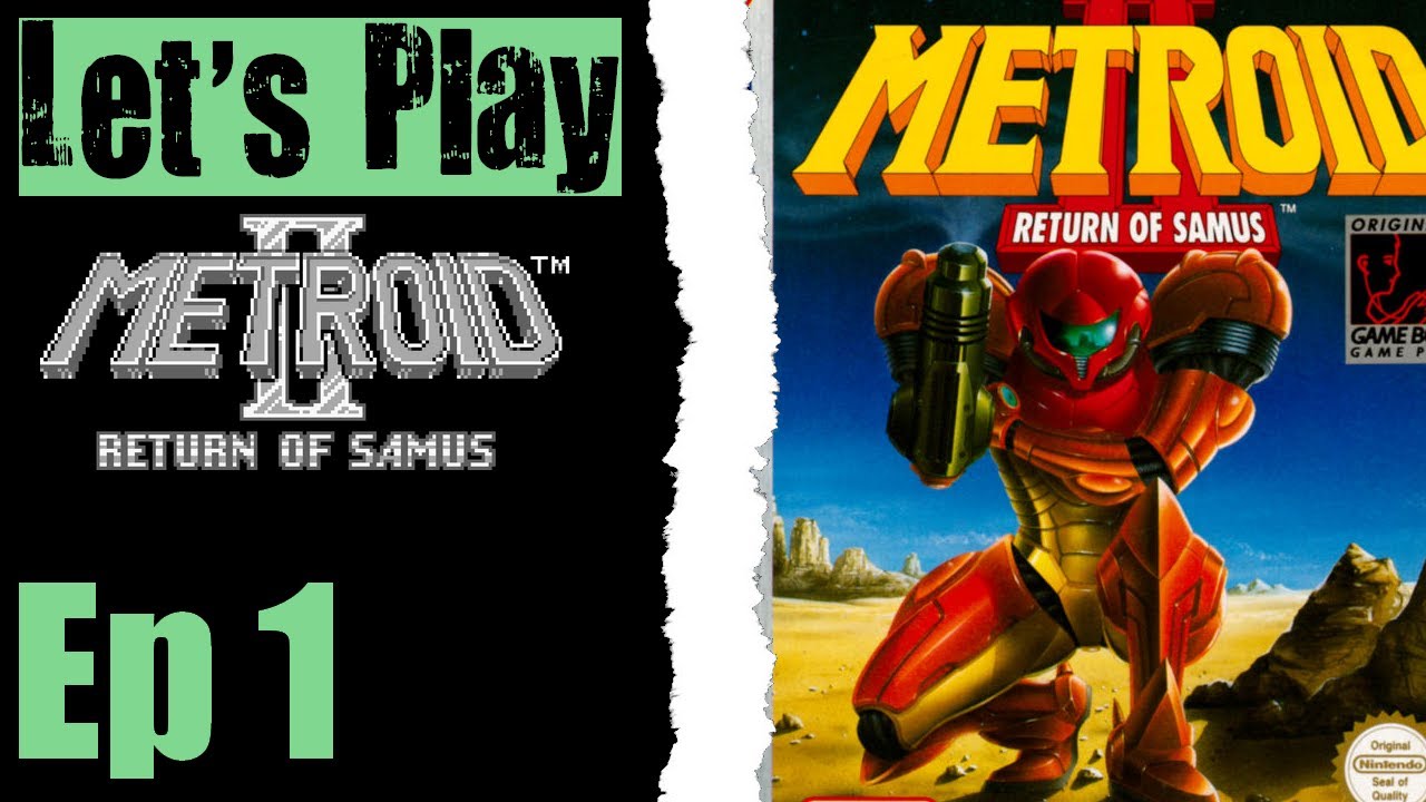 Let's Play Metroid II Return of Samus - 01 Super Gameboy Away - YouTube
