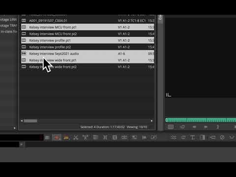Avid quick tutorial: dealing with audio tracks in grouped clips - YouTube