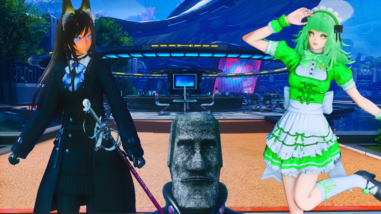 [PSO2:NGS] Walking around Halpha「GMV」 - YouTube