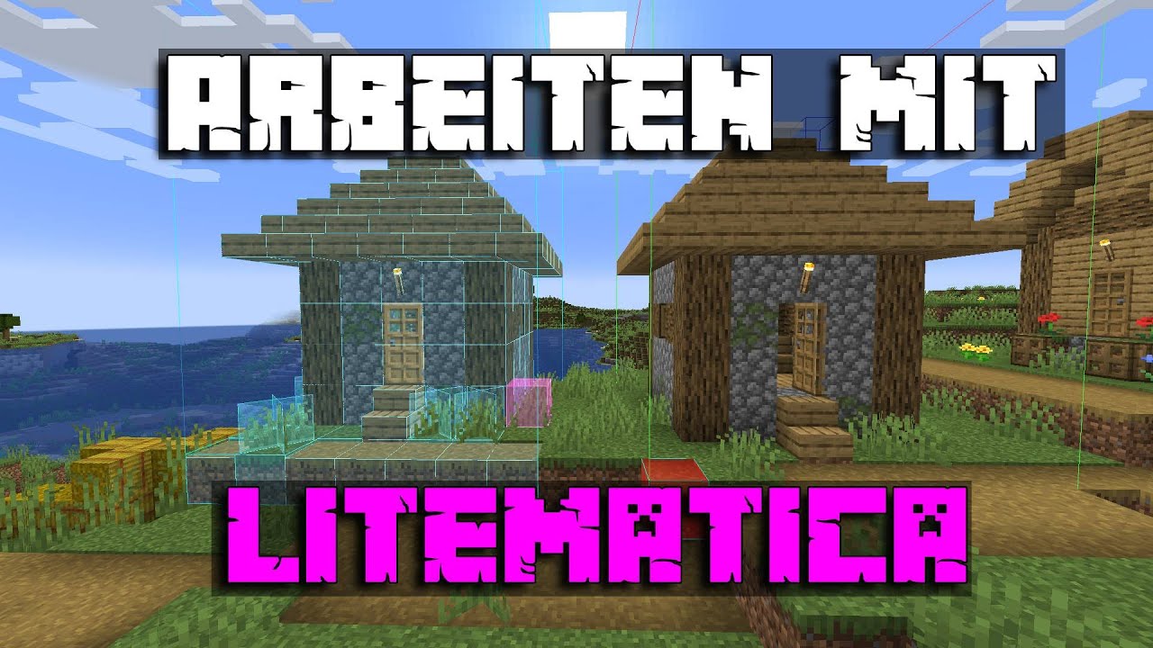 Litematica | Anleitung , Arbeiten und Fehlerbehebung | Minecraft 1.21 Mod Tutorial Deutsch - YouTube