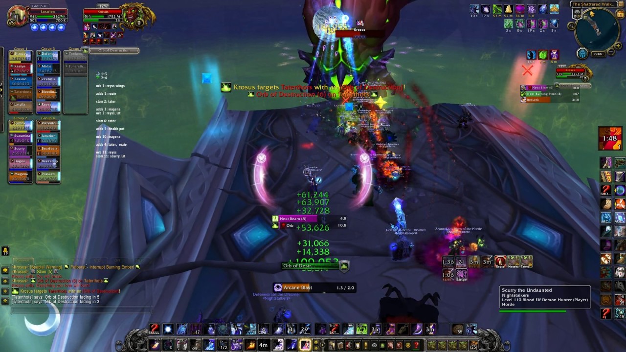 The Nighthold - Mythic: Krosus - YouTube