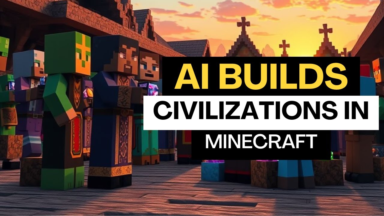 AI Builds Civilizations in Minecraft! - YouTube