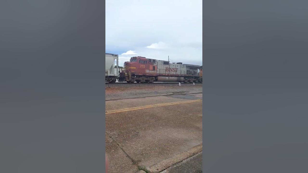 BNSF 8107 & 712 Fakebonnet With Santa Fe On Nose Lead Eastbound Sorry It Wasn't The Best But I ...