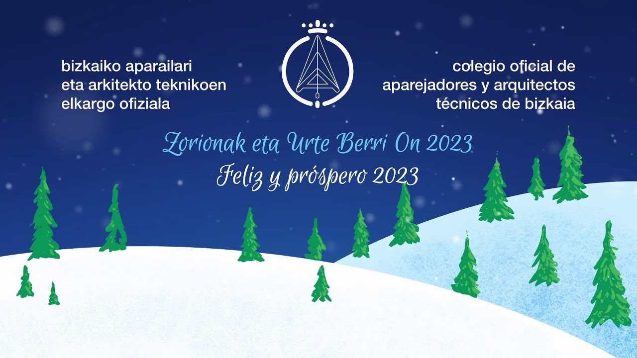 Zorionak eta urte berri on 2023 / Feliz y próspero 2023 - YouTube