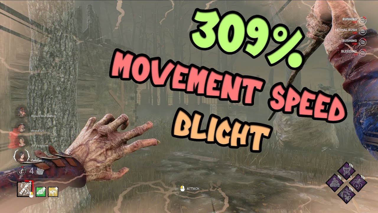 Achieving Insane 309% Speed Blight in DBD... - YouTube
