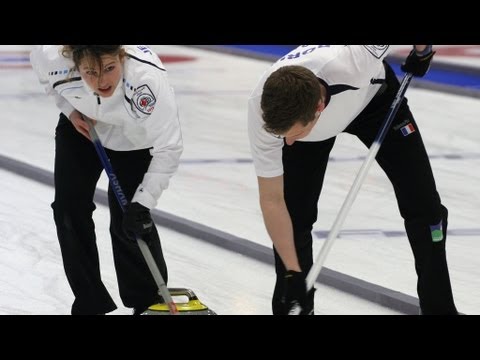 CURLING: CZE-FRA World Mixed Doubles Chp 2013 - Group B