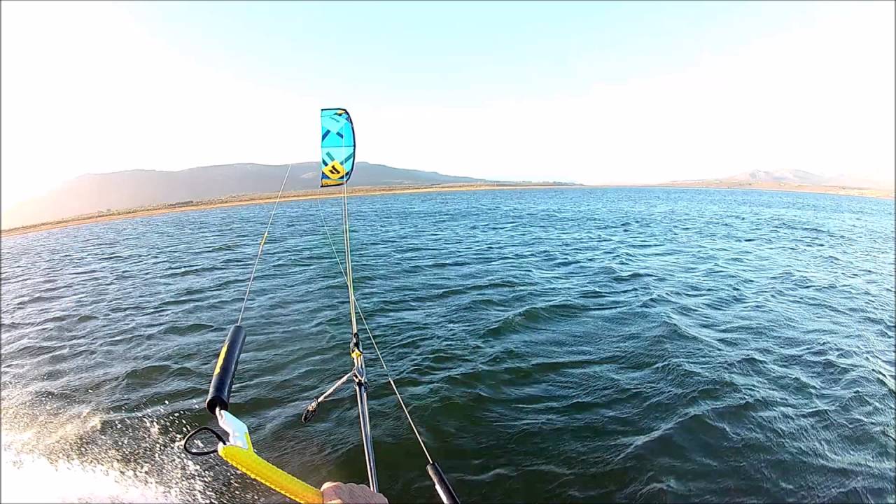 Blade Kiteboarding Cape Town - Solo session at Botrivier lagoon - YouTube