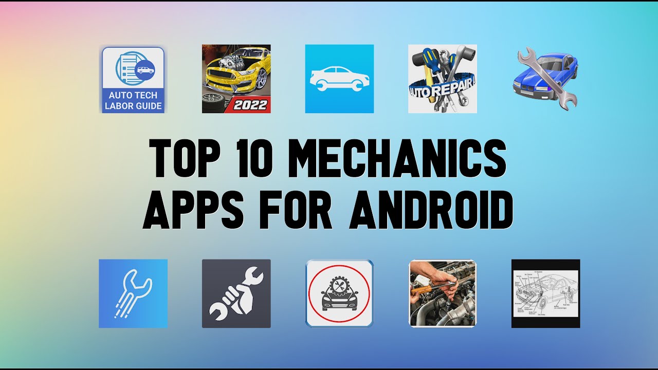 10 Best Mechanics Apps For Android - YouTube