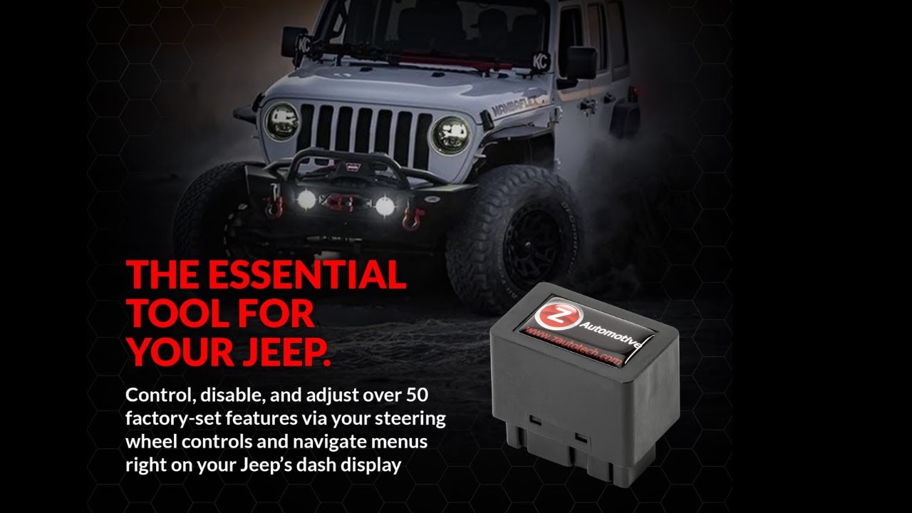 Unlock Powerful Features on your Jeep with the Tazer - YouTube