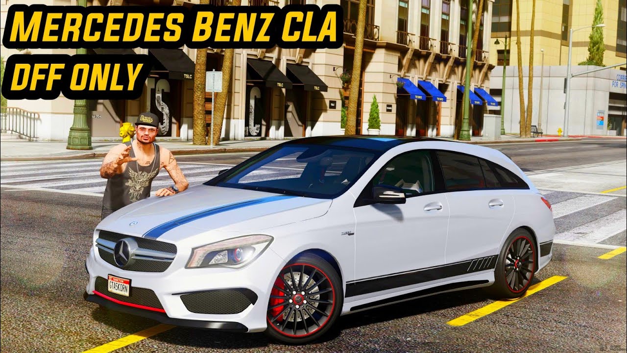 🔥🔥GTA SA Mercedes Benz CLA Mod Android DFF Only BY STAR MODS - YouTube