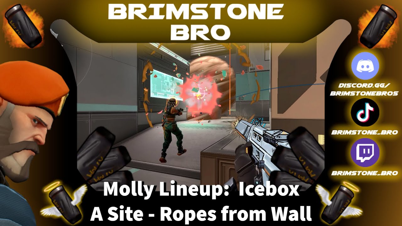 Molly Lineup - Icebox - A Site - Ropes from CT Wall #brimstone - YouTube