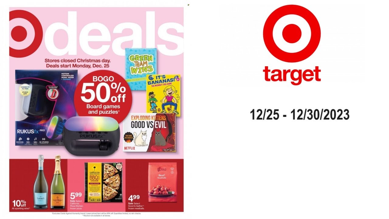 Target Weekly Ad (US) - 12/25/2023 - 12/30/2023 - YouTube