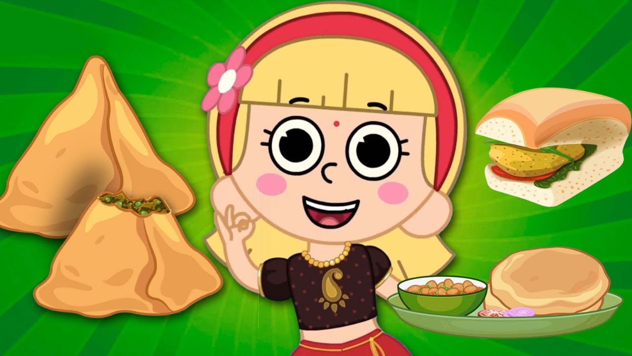 Samosa Song For Kids + More Hindi Rhymes Collection - YouTube