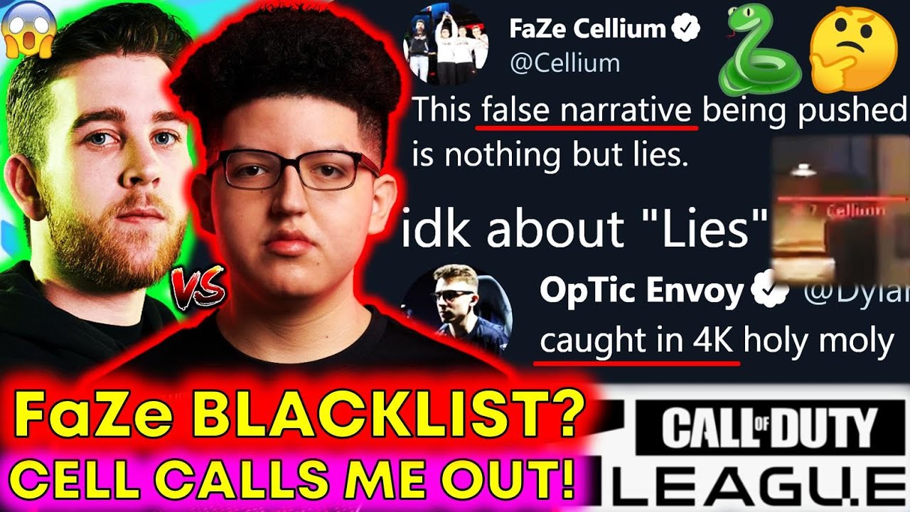 Cellium FIRES BACK, Pros EXPOSE "Lies"?!. FaZe HEATED in CDL Drama 😱 ...