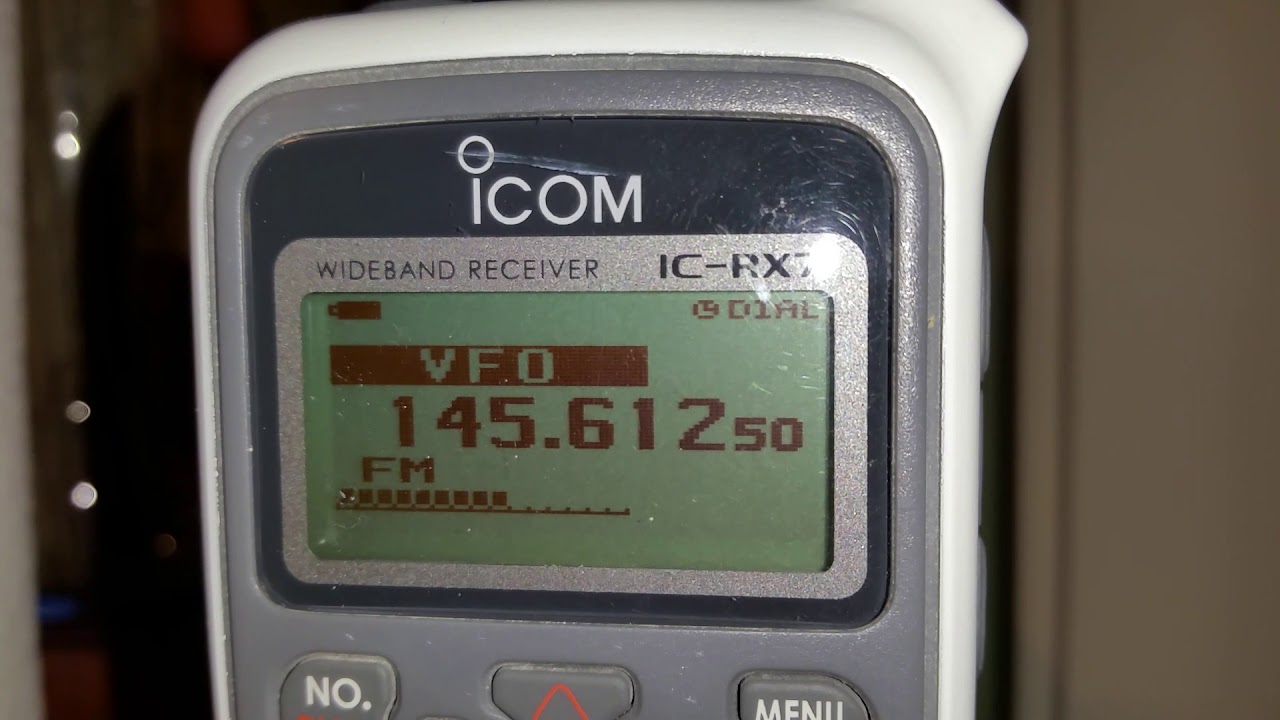 ICOM IC RX7 - YouTube