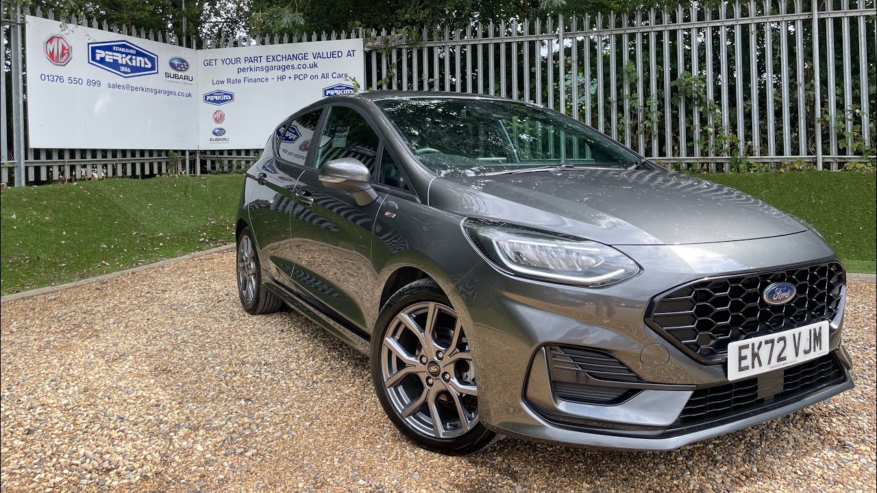 VEHICLE NOW SOLD *** FORD FIESTA ST-LINE MHEV 120ps 7SPD AUTO - YouTube