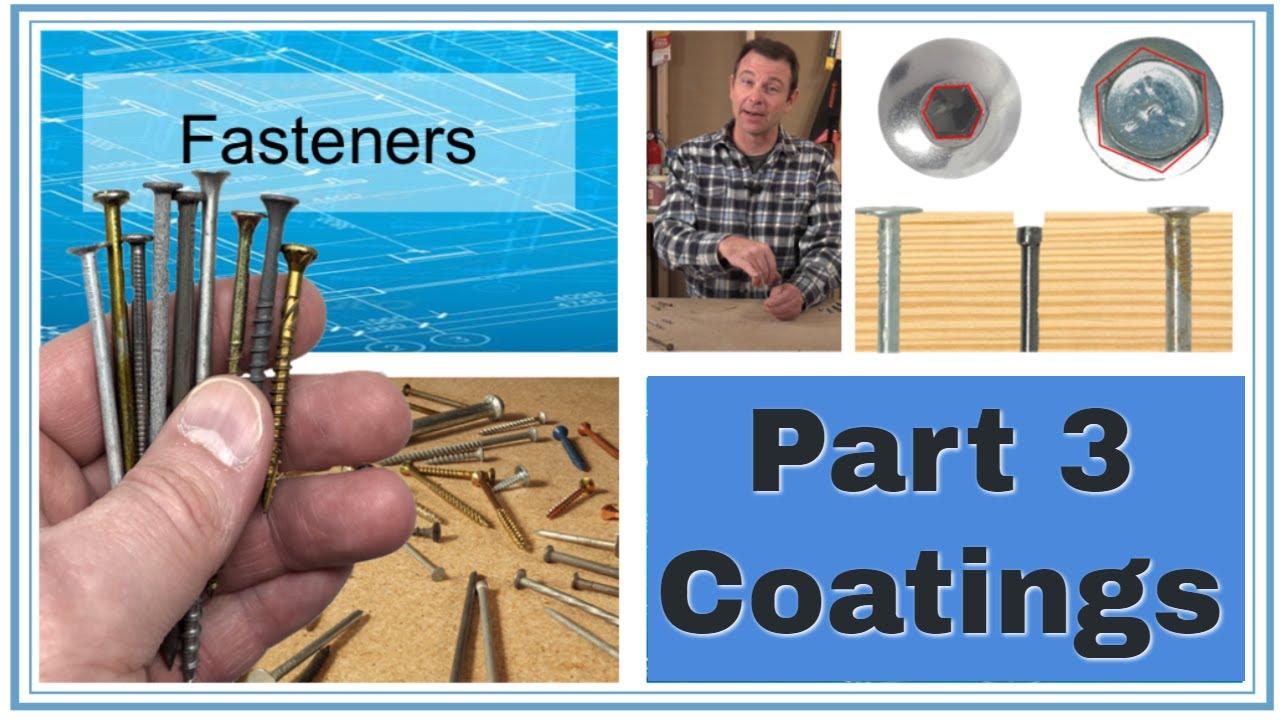 Fasteners Pt 3 - Coatings - Lesson Review - Premium Resource Library ...