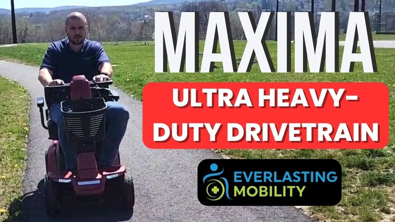 Pride Maxima Heavy Duty 4-Wheel Scooter SC941 [2024] - YouTube