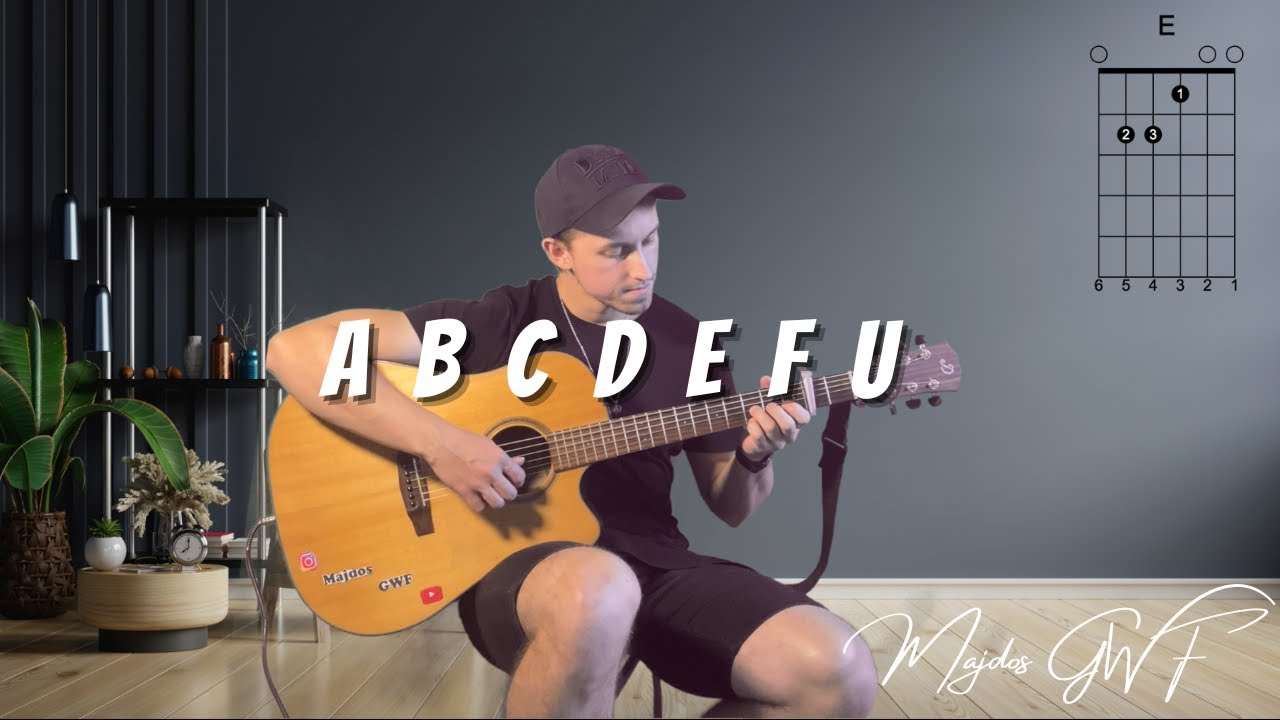 (GAYLE) abcdefu - Fingerstyle Guitar Cover + FREE CHORDS & RHYTHM ...