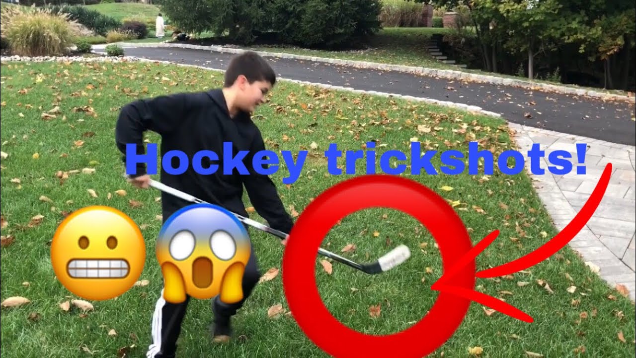 Hockey Trickshots ft Brian Sisti - YouTube