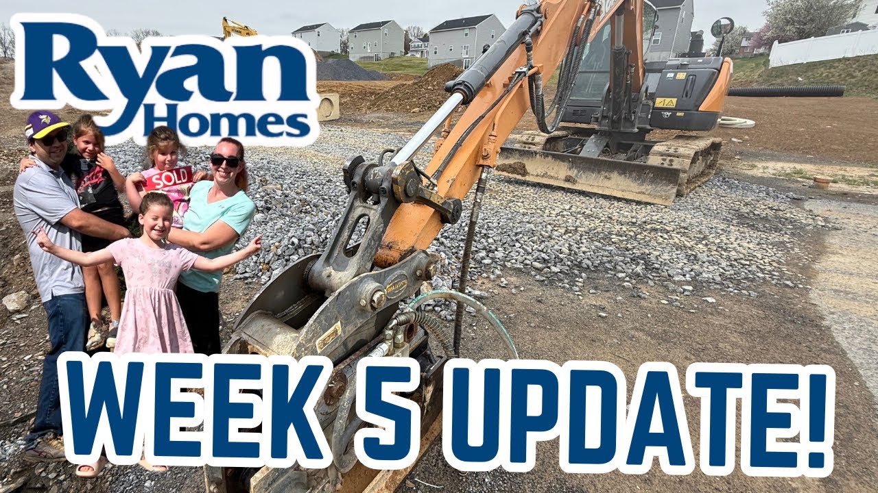 Week 5 - Ryan Home Development Progress! Ryan Homes New Construction ...