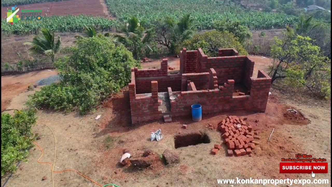 286 Sqft Konkan Cottage and 600 Sqft Konkani House for Sale in Kosumb ...