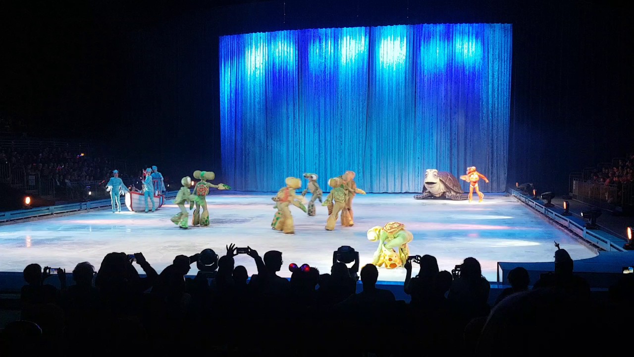 The Turtle Rock - Disney On Ice 100 Years Of Magic @ Wembley 30.03.17 ...