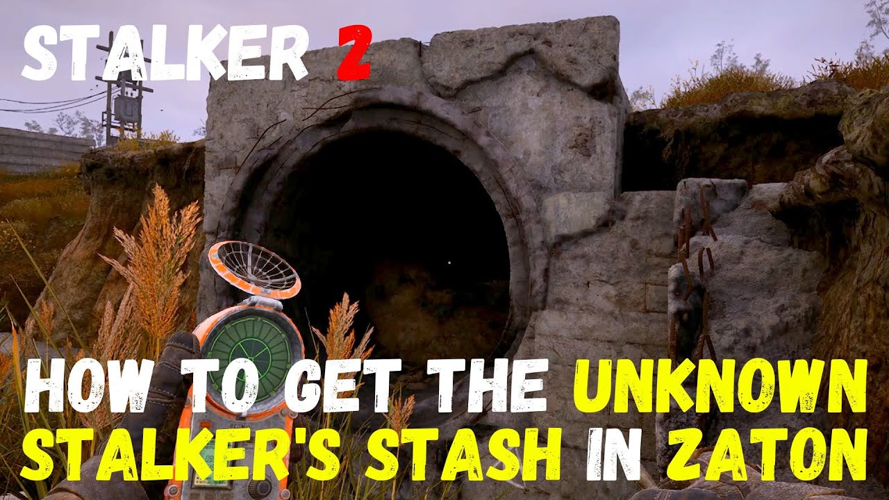 How to get the UNKNOWN STALKER'S STASH in the Zaton region in Stalker 2 ...